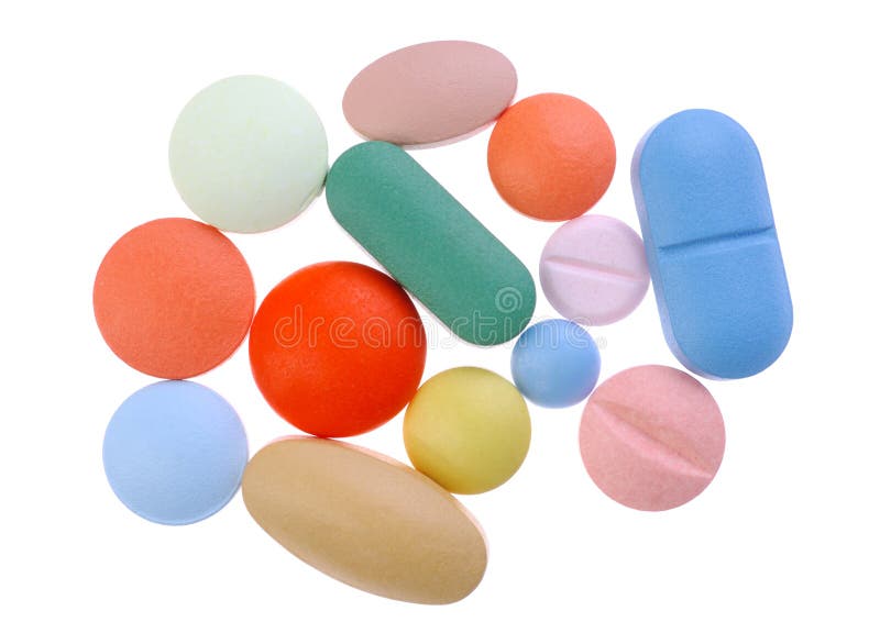 Comprimidos foto de stock. Imagem de isolado, tabuletas - 4281756