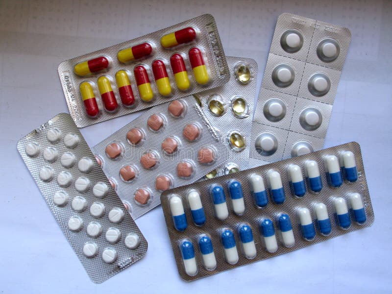 Comprimidos foto de stock. Imagem de tratamento, medicina - 9679462