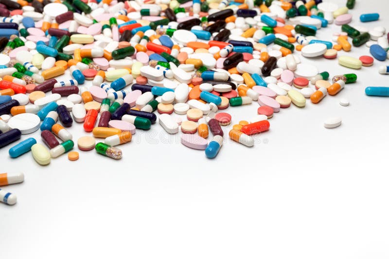Comprimidos Assorted foto de stock. Imagem de colorido - 40539220