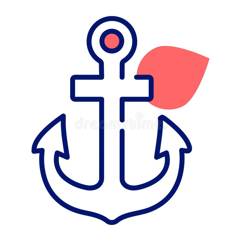 Comprobar Este Hermoso Vector De Ancla Herramienta Del Puerto De Ancla ...