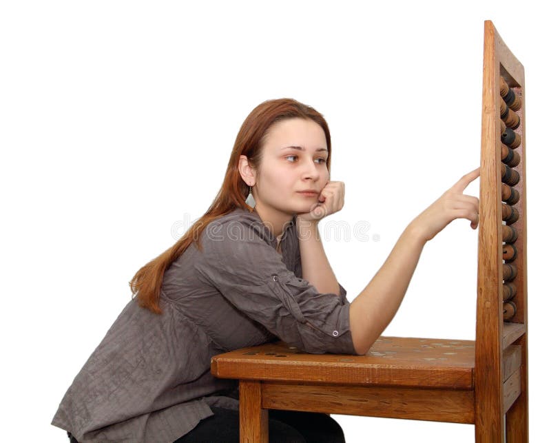 Comptable image stock. Image du femelle, professionnel - 13545297