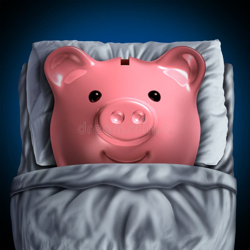Compte D'épargne D'épargnes Inactif Illustration Stock - Illustration ...