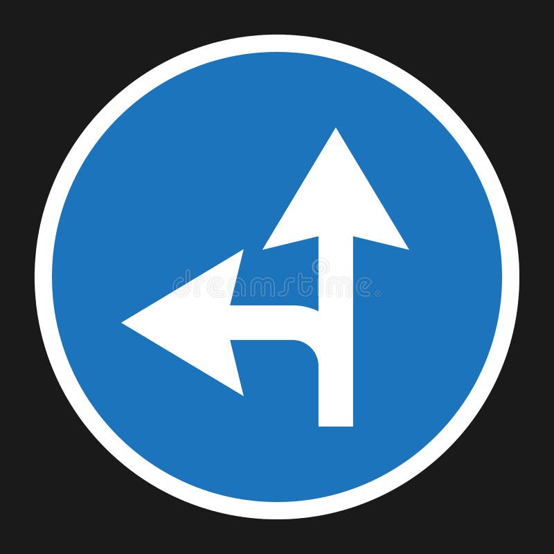 Road Flat Icon, Asphalt and Traffic, Way Sign Stock Vector ...