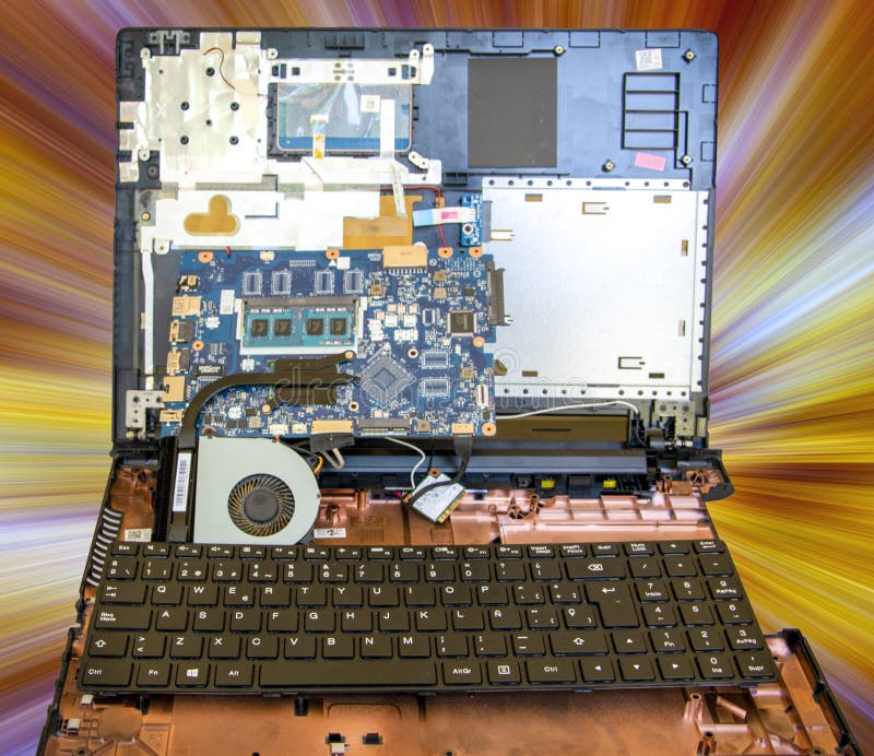 Computador Portátil Aberto. Foto de Stock - Imagem de aberto ...