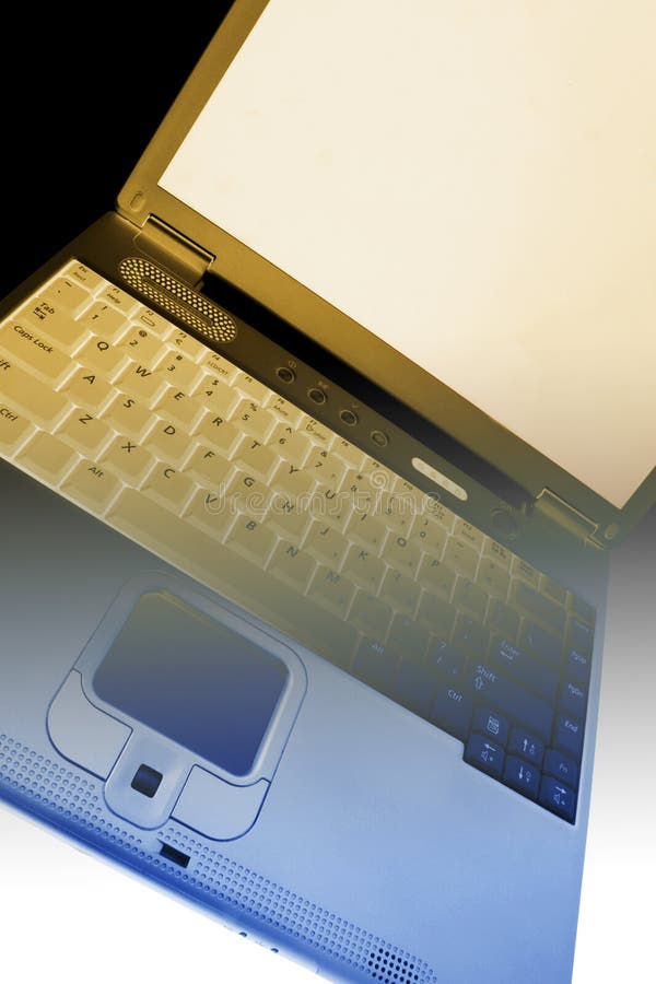 Computadora Portátil Cerrada Imagen de archivo - Imagen de elemento ...