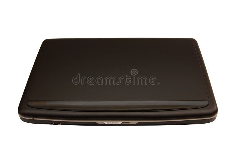 Computadora Portátil Cerrada Foto de archivo - Imagen de cuaderno ...