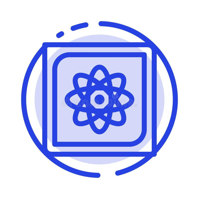 Computation, Computer, Computing, Data, Future Blue Dotted Line Line ...