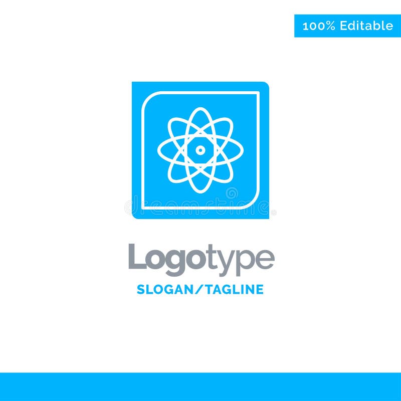 Computation, Computer, Computing, Data, Future Blue Solid Logo Template ...