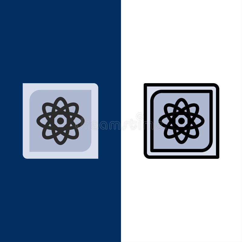 Computation Icons Set Simple Style Stock Vector Illustration Of Chemistry Illustration