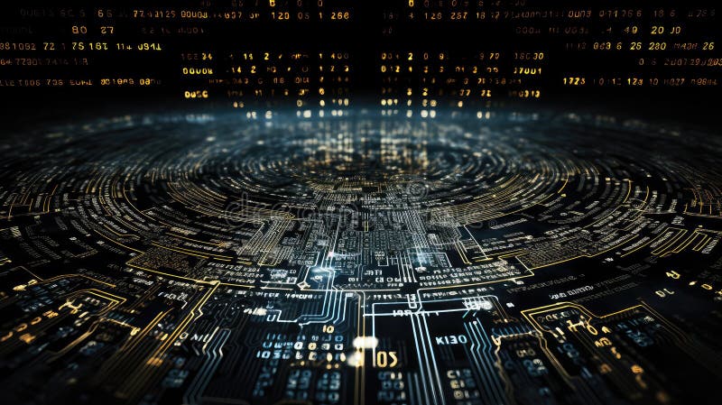 Computation Optimization Technology Stock Illustration Illustration Of Integration