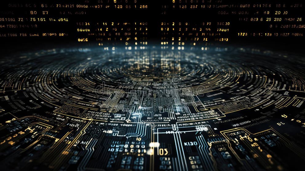 Computation Optimization Technology Stock Illustration - Illustration ...