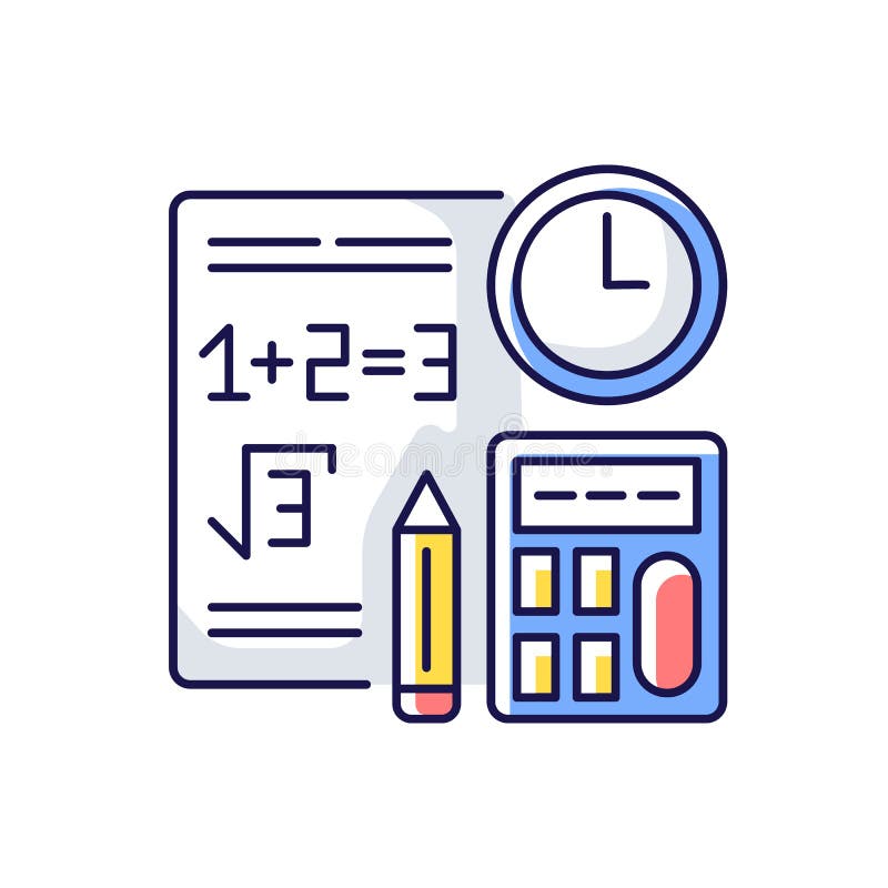 Math Testing Stock Illustrations – 203 Math Testing Stock Illustrations ...