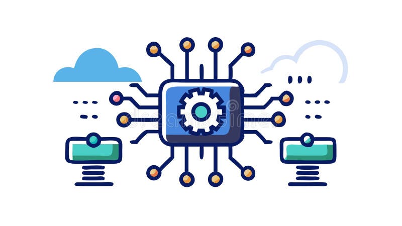 Computational Mechanics Chip Icon, Tech Engineering, Smart Automation ...
