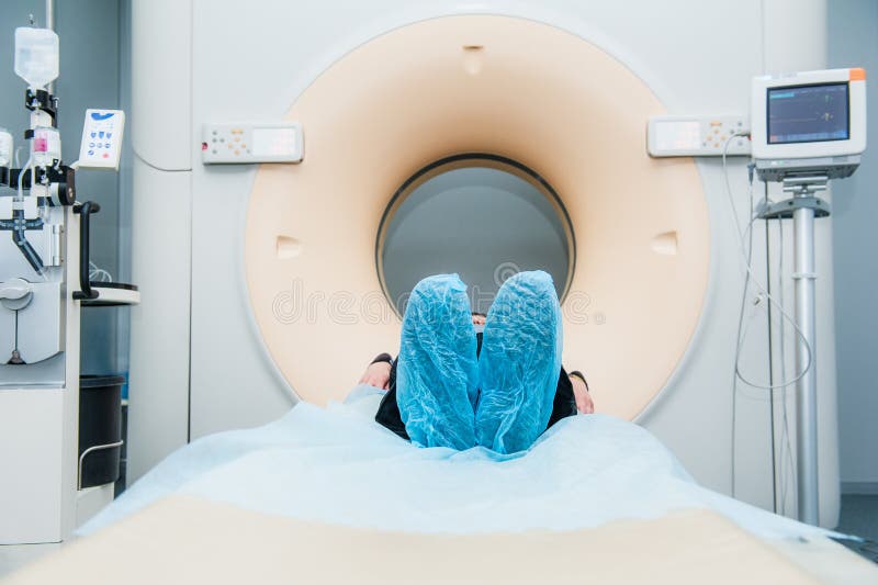 Computed Tomography or Computed Axial Tomography Scan Machine in ...