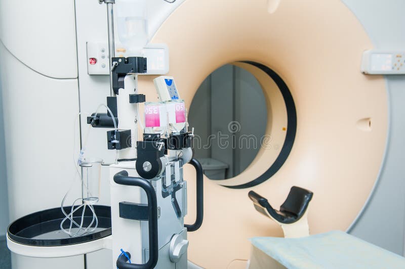 Computed Tomography or Computed Axial Tomography Scan Machine in ...