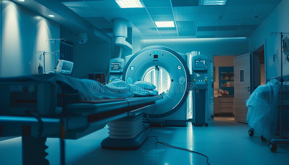 Computed Tomography or Computed Axial Tomography Scan Machine in ...