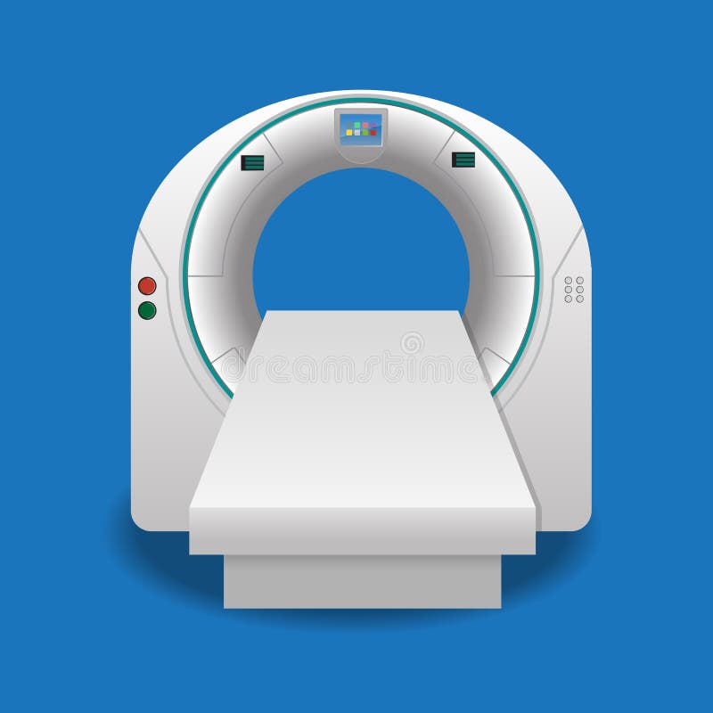 Computed Tomography or Computed Axial Tomography Scan Machine Icon ...