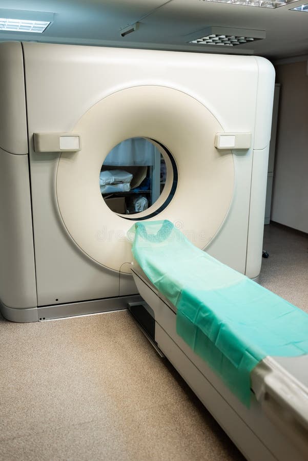 Computed Tomography Machine in Modern Clinic. Stock Photo - Image of ...