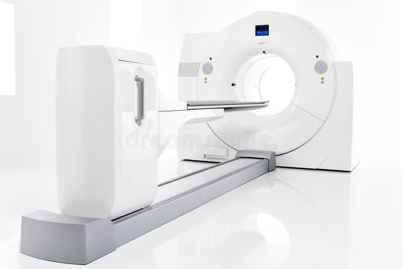 Computed Tomography Medical Device. Modern Technology Stock Image ...