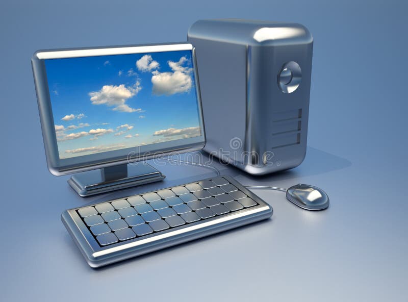 Web computer stock illustration. Illustration of monitor - 387588