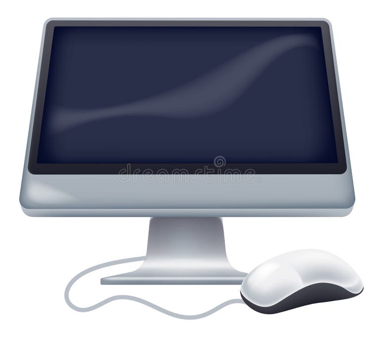 Screen Wallpaper Computer Silhouette Stock Illustrations – 692 Screen ...