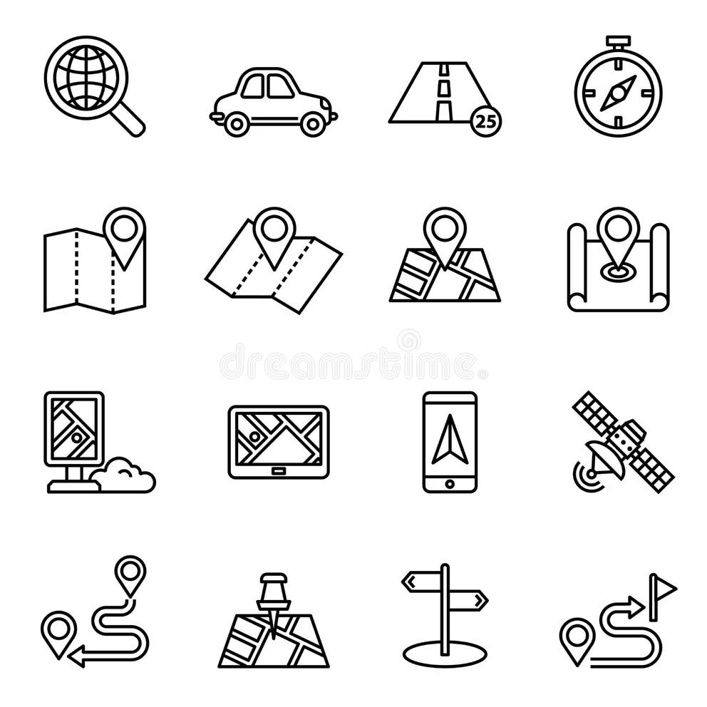 Maps Mark Stock Illustrations – 2,905 Maps Mark Stock Illustrations ...