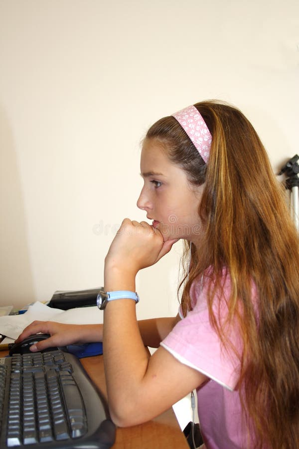 At The Computer Picture. Image: 2028986