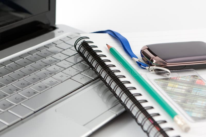 Modern journalist tools stock photo. Image of seminar - 13835006