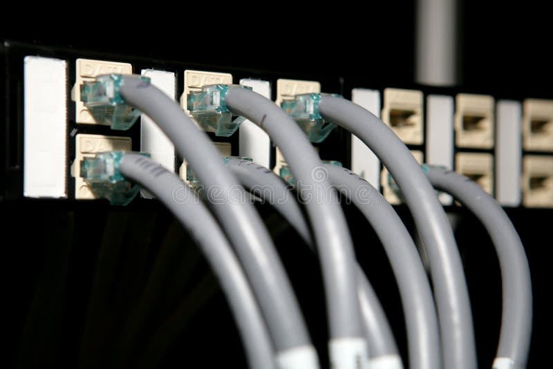 PC connections stock photo. Image of computers, micro, electric - 489496