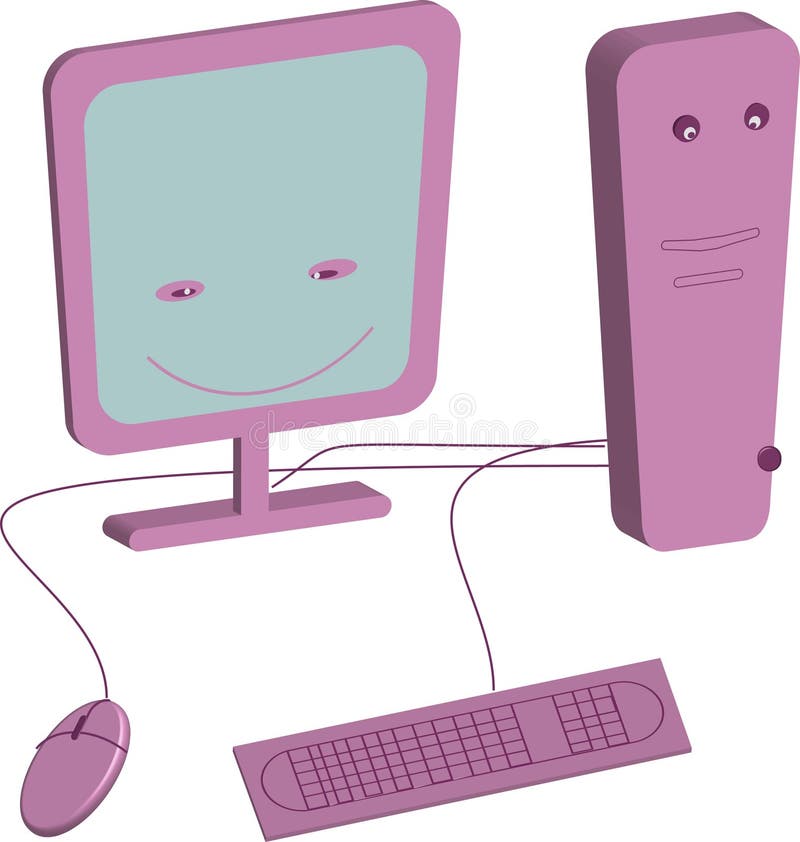 Magic computer stock illustration. Illustration of face - 10284399