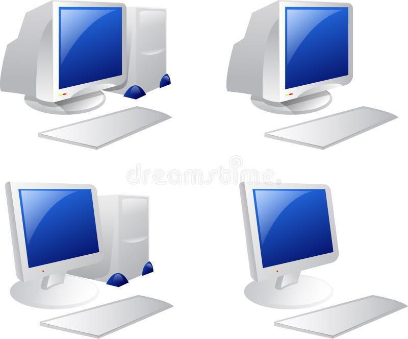 Computer icon stock illustration. Illustration of inet - 2572134