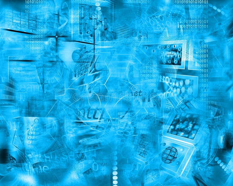 Computer abstraction stock illustration. Illustration of business ...