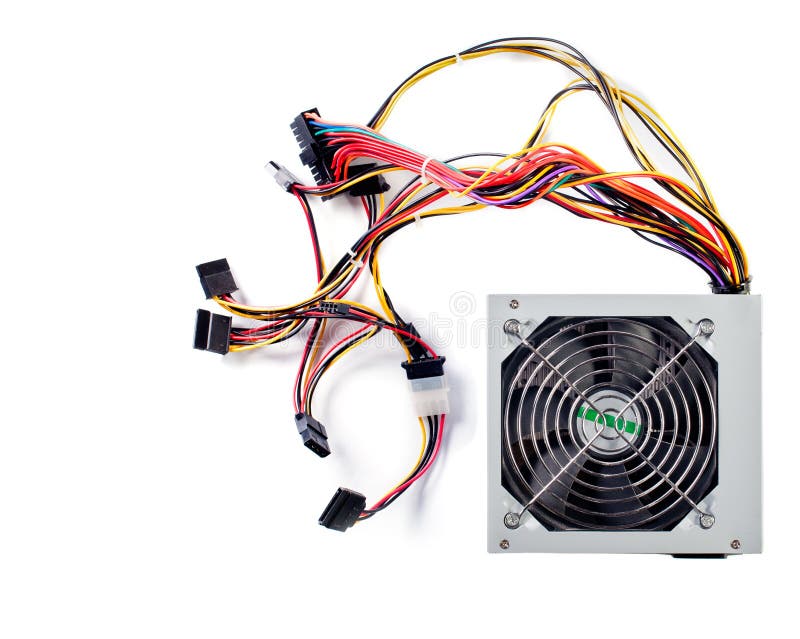 Computer AC Power Supply Unit Stock Photo - Image of smile, beauty ...