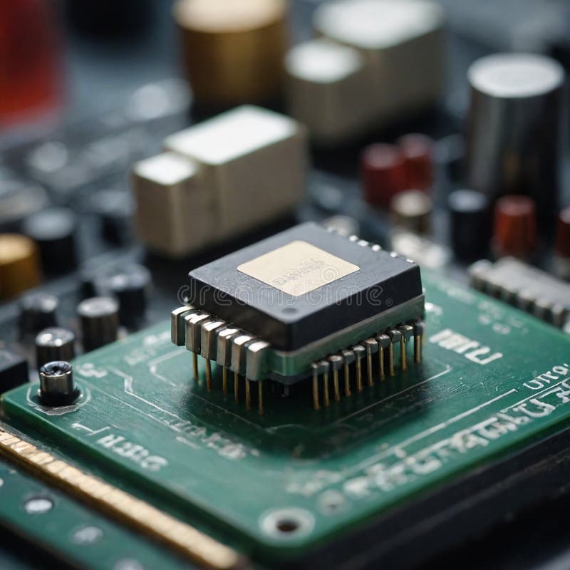 Computer Accessories Set. PC Equipment, Devices. Keyboard, Mouse ...