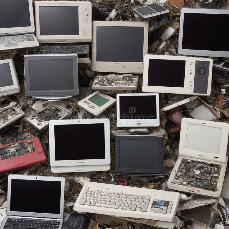 Computer Accessories Set. PC Equipment, Devices. Keyboard, Mouse ...