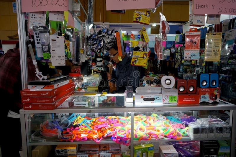 Computer accessories editorial stock photo. Image of central - 63545258