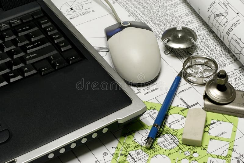 Computer Aided Design stock image. Image of keyboard, dimensional - 6960841