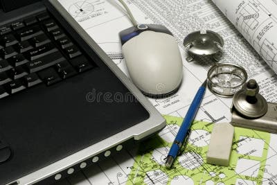 Computer Aided Design stock photo. Image of construction - 5315296