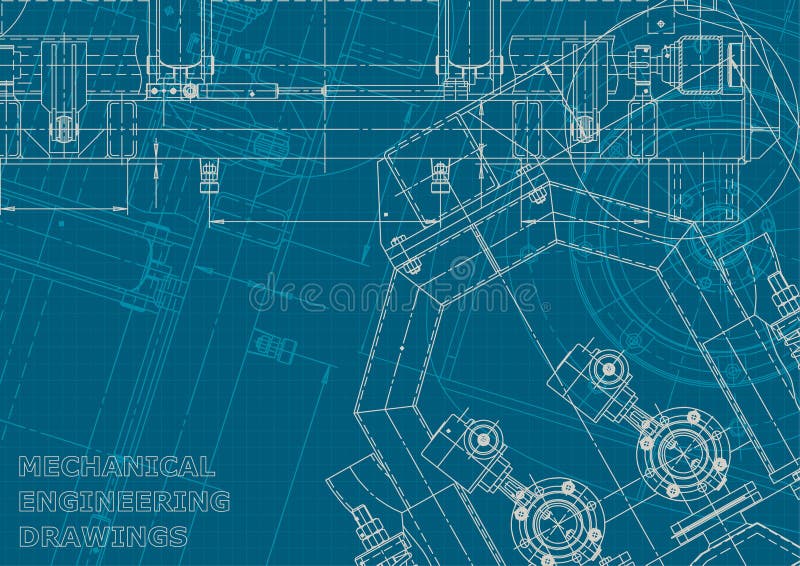 Blueprint. Corporate Style. Mechanical Instrument Making. Technical ...