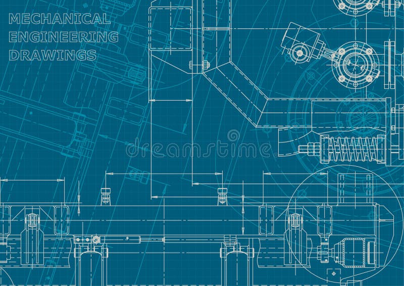 Blueprint. Corporate Style. Mechanical Instrument Making. Technical ...