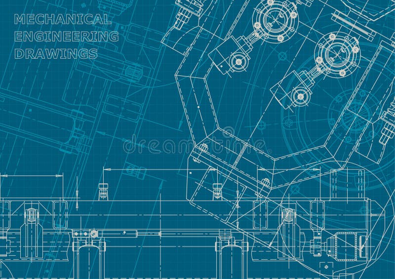 Blueprint. Corporate Style. Mechanical Instrument Making. Technical ...