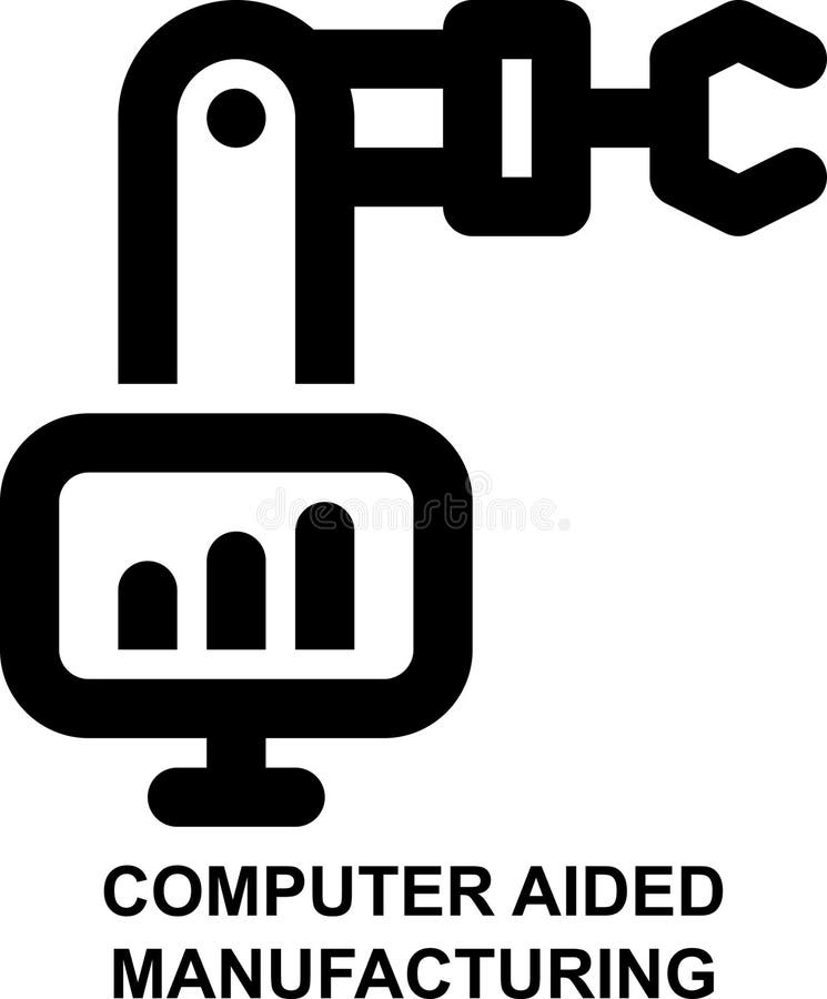 Computer Aided Manufacturing Stock Illustrations – 808 Computer Aided ...