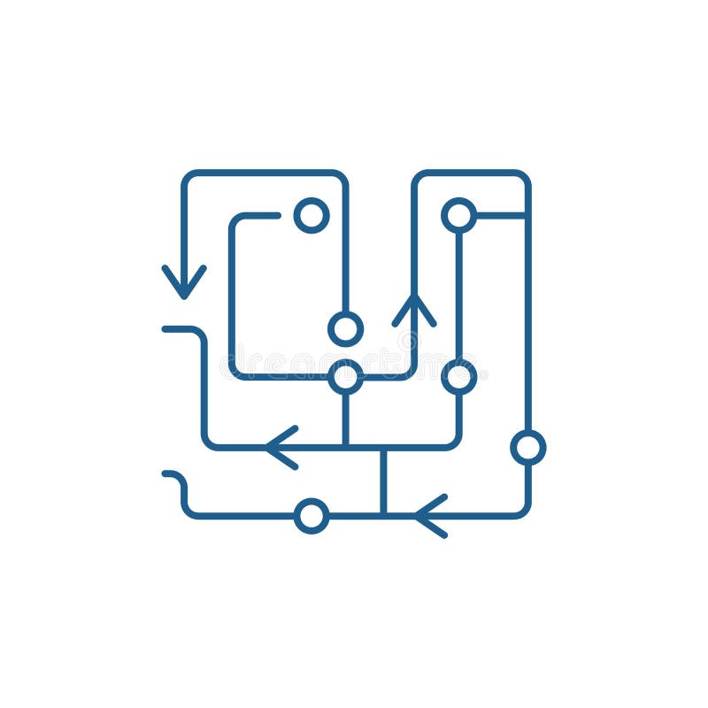 Computer Algorithms Line Icon Concept. Computer Algorithms Vector ... Computer Algorithms Line Icon Concept. Computer Algorithms Vector ...
