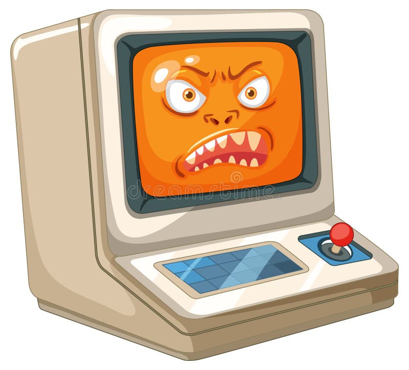 Angry Computer Stock Illustrations – 6,312 Angry Computer Stock ...