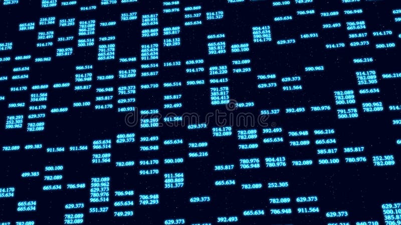 Computer Animated Abstract Blue Background Stock Video - Video of ...