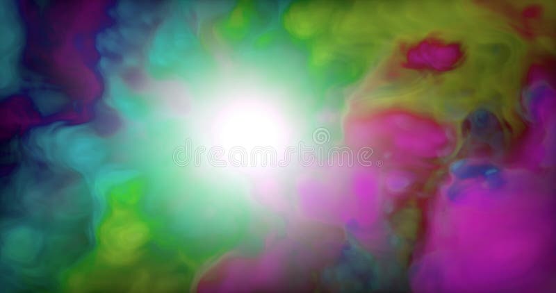 Computer Animation of Colorful Brush Strokes Stock Video - Video of ...