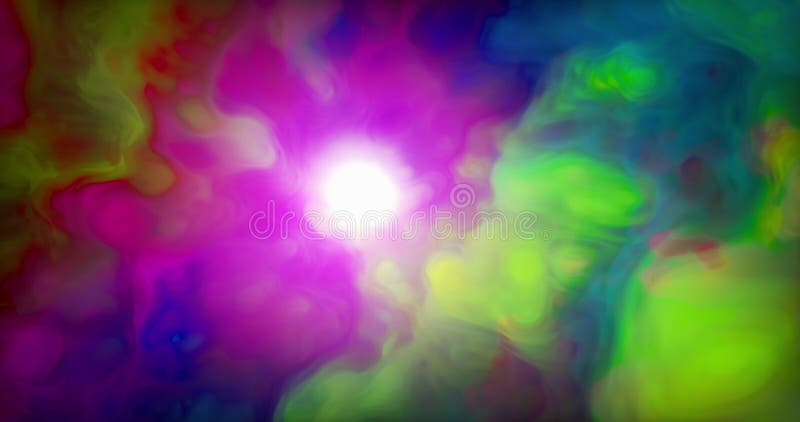 Computer Animation of Colorful Brush Strokes Stock Video - Video of ...