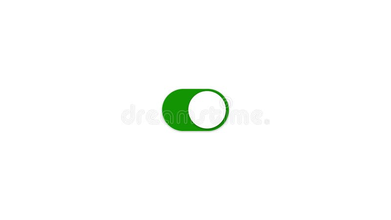 Computer Animation, Graphics, Template. Drawn Cursor or Button Turns on ...
