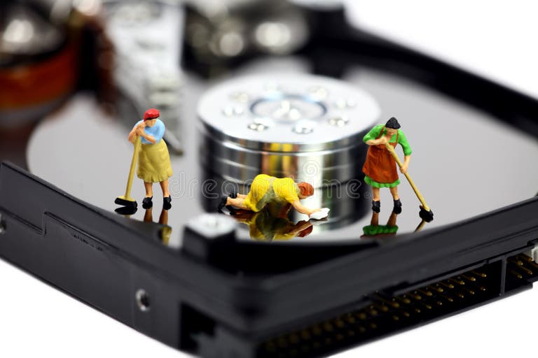 Computer Anti-virus and Security Concept. Stock Photo - Image of hard ...