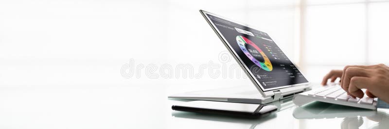 Computer App for Money, Budget Stock Image - Image of digital, internet ...